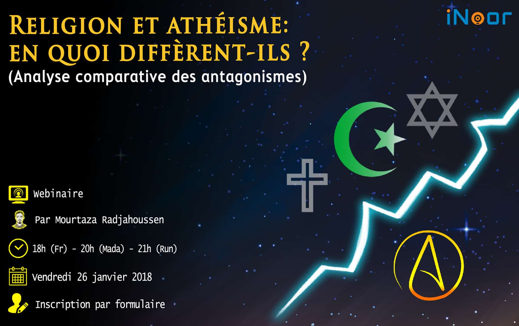 Religion et athéisme en quoi diffèrent-ils ? - iNoor